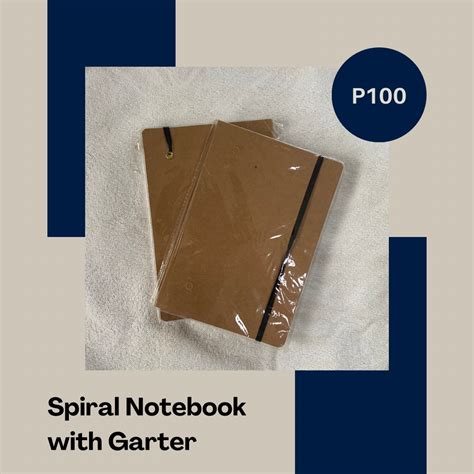Spiral Notebook With Garter On Carousell