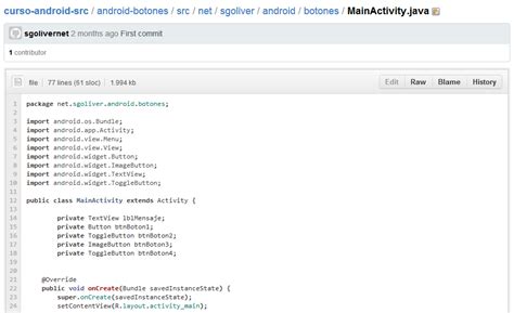 Código Del Curso En Github