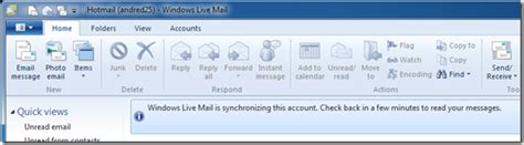 How To Setup Accounts In Windows Live Mail