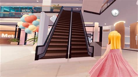 Escalator Ride Metro Mall Roblox YouTube