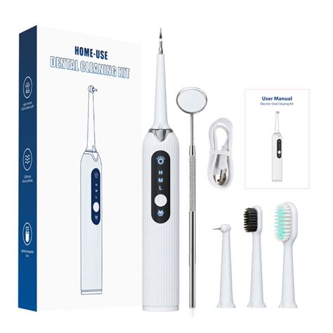 Periuta Electrica Axeloni ® Set Curatare Dentara Aparat Pentru Detartraj Profesional