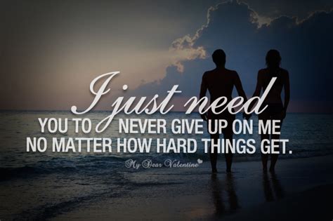 Never Give Up On Love Quotes QuotesGram