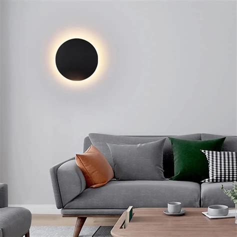 Hdc Ip65 12w Round Outdoor Wall Lights Led Wall Spotlight Stair Lighti