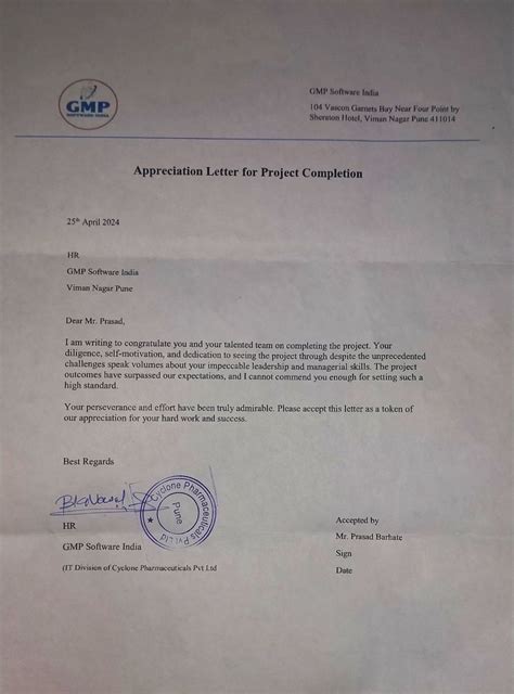 Prasad Barhate On Linkedin Appreciation Teamwork Professionalgrowth Thankful Success