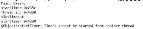 Qtimer的跨线程启动问题qtimer跨线程 Csdn博客