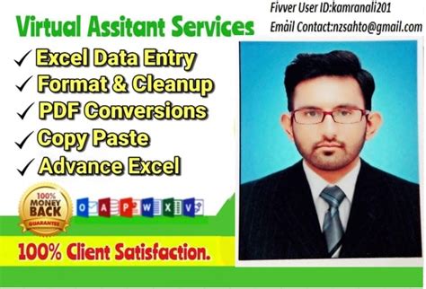 Do Data Entry Work For You Accurate Excel Word Copy Paste By Kamranali201 Fiverr