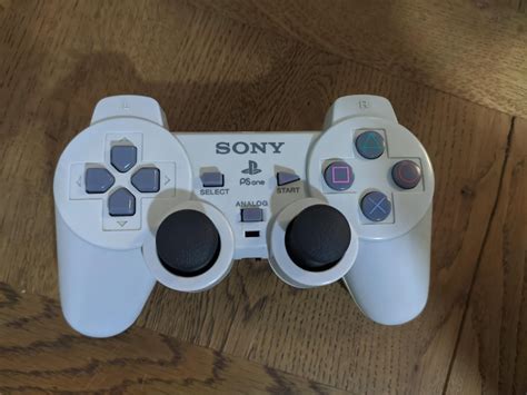 Wireless And Rechargeable Psone Controller Original Case Buttons Membrane R Psx
