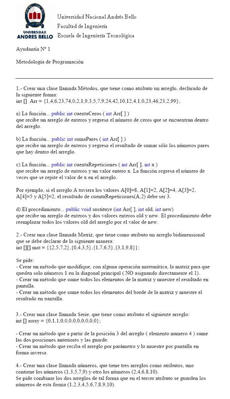 ejercicios tipo array[] and array[][]