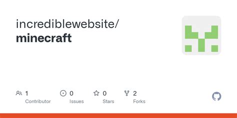 Github Incrediblewebsiteminecraft