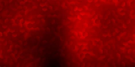 Dark Red Vector Texture With Colorful Hexagons 17174480 Vector Art At Vecteezy