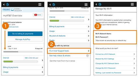 How To Find Your Wi Fi Network Name And Password Using The MyAT T App AT T Community Forums