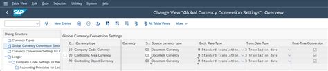Currency Type 30 Cant Be Used In Global Currency Sap Community