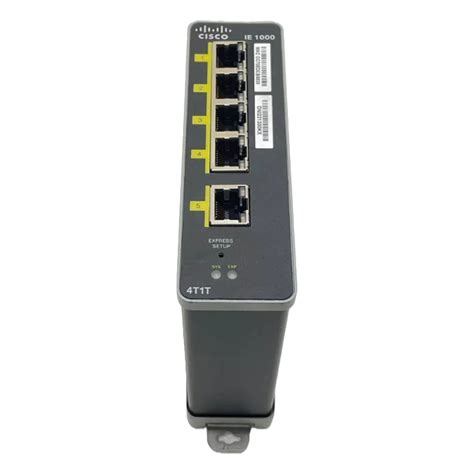 Cisco Ie 1000 4t1t Lm 5 Ports Manageable Switch New