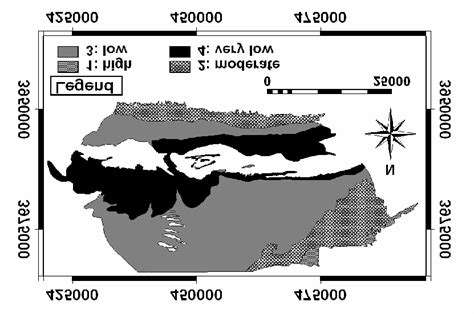 Zonation Map Of Permeability Coefficient Download Scientific Diagram