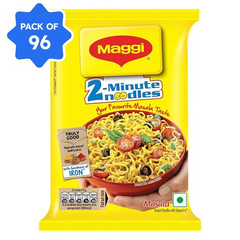 Maggi 2 Minute Masala Noodles 70 Gm Pack Of 96 Wholesalers With Best