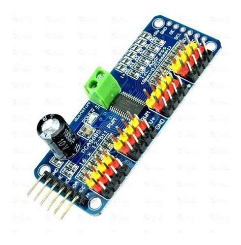 Pca9685 Placa Controladora Servo 16 Canais Pwm Arduino Parcelamento Sem Juros