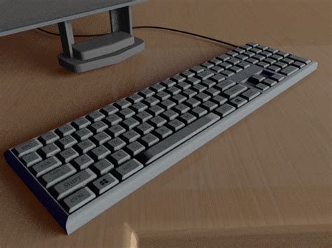 Desktop Computer 3d Model By Jayk3d