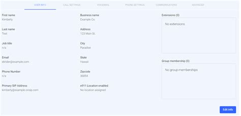 creating new users onsip support