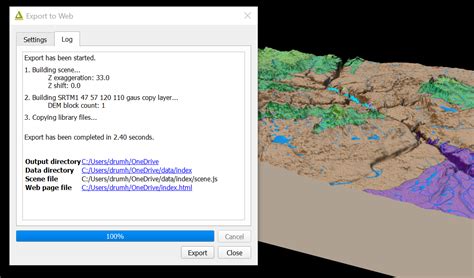 Export Sharing QGIS D Visualization Geographic Information Systems Stack Exchange