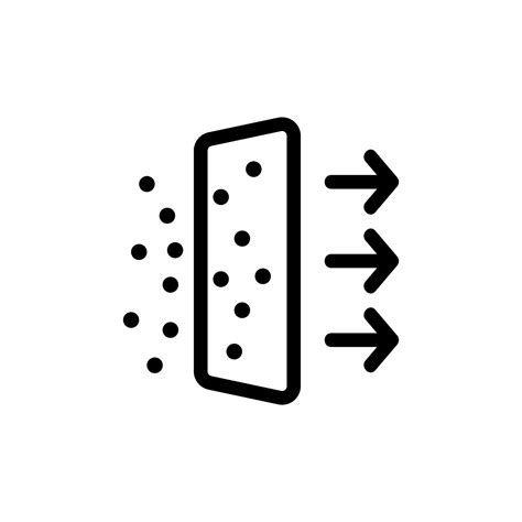 Dust Icon Vector Isolated Contour Symbol Illustration 9953533 Vector