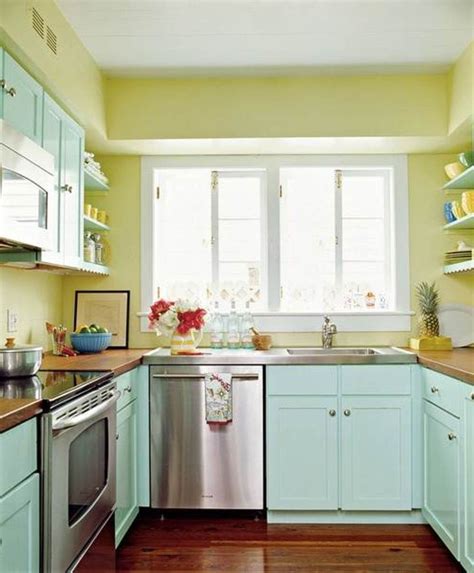 Best Colors That Enhance Small Kitchens Bright Calming And Space