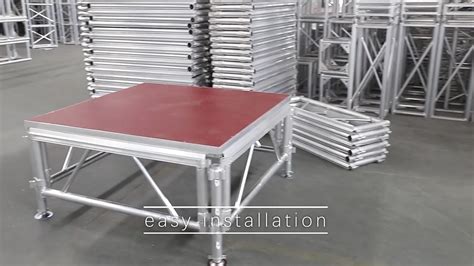 Aluminum Portable Stage Platform For Exhibition Concert Events Wedding