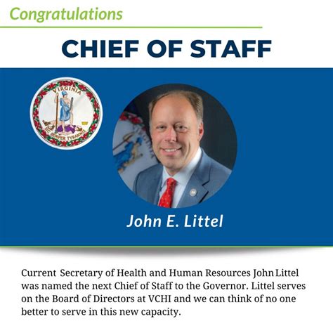 Meredith Hill On Linkedin Congratulations Secretary John Littel