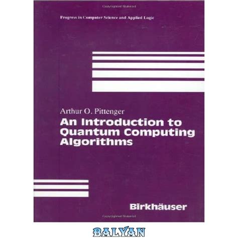 خرید و قیمت دانلود کتاب An Introduction To Quantum Computing Algorithms ترب