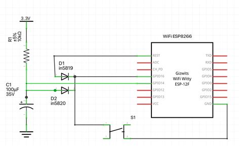 Low Power Reset Pulse Generator For ESP Electrical Engineering Stack Exchange