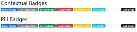 create badges with css in bootstrap5 rrutors tutorial