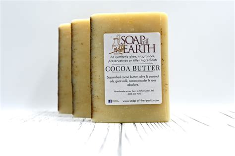 Cocoa Butter Soap Of The Earth