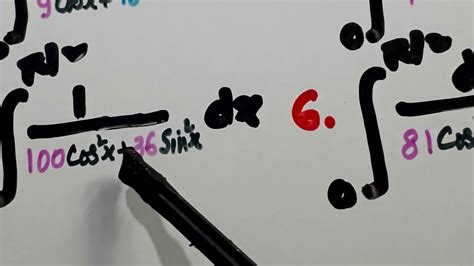 Magic Tricks On Definate Integrals Youtube