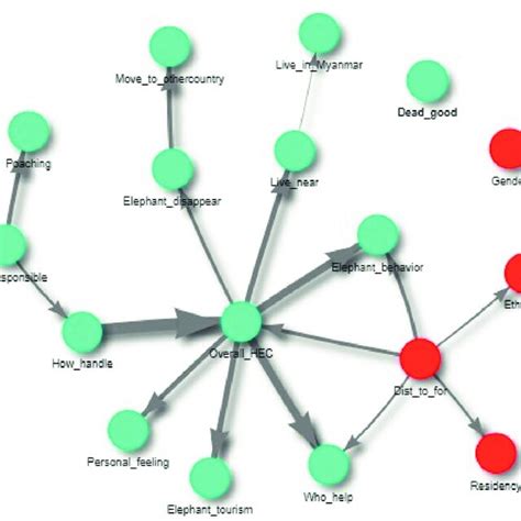 A Graphical Representation Of The Extended Models Bayesian Belief