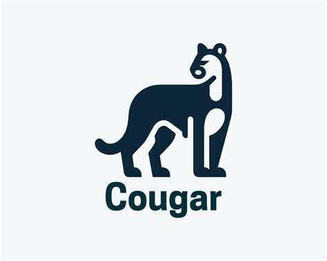Cougar Logo Design Full Body Illustration 65491020 Vector Art At Vecteezy