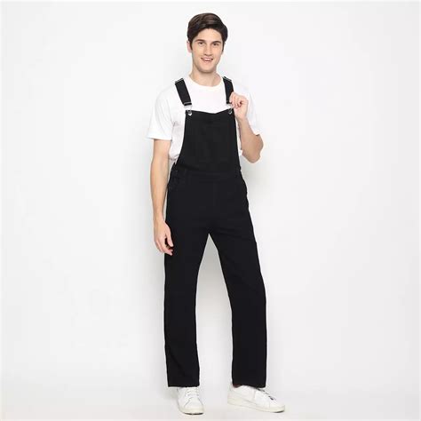 Jual Nuber Nuber Jumpsuit Jeans Pria B01 Hitam Original 2025 Zalora Indonesia