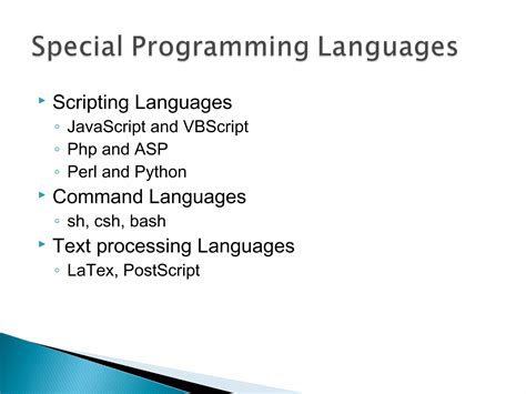 Lect 1 Introduction To Programming Languages Ppt