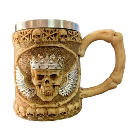 Generico Vaso Cervecero Vasos Shopero Calavera St 35394