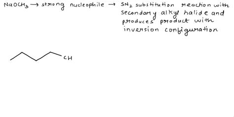 Solved Draw The Product Formed When The Structure Shown Below Undergoes Substitution With
