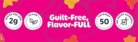 Blobs Gummy Candy 2g Sugar Healthy Gummies Low Net