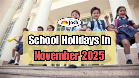 School Holidays In November 2025 Check Complete List Of State Wise