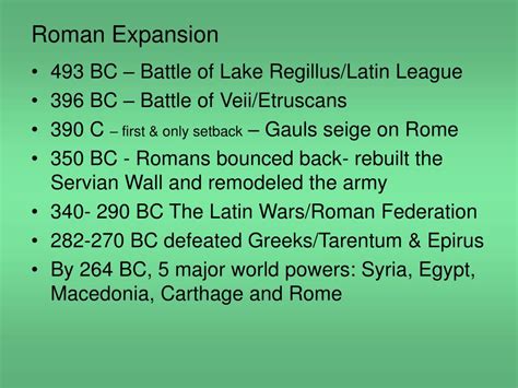 Ppt The Rise Of The Roman Republic Powerpoint Presentation Free