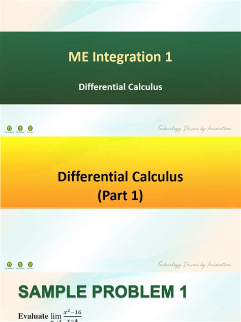 5 Diff Calc Solutions Download Free Pdf Area Geometry