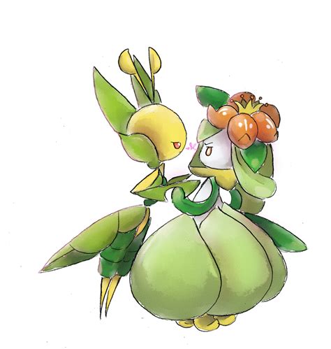 Pokemon Lilligant And Leavanny