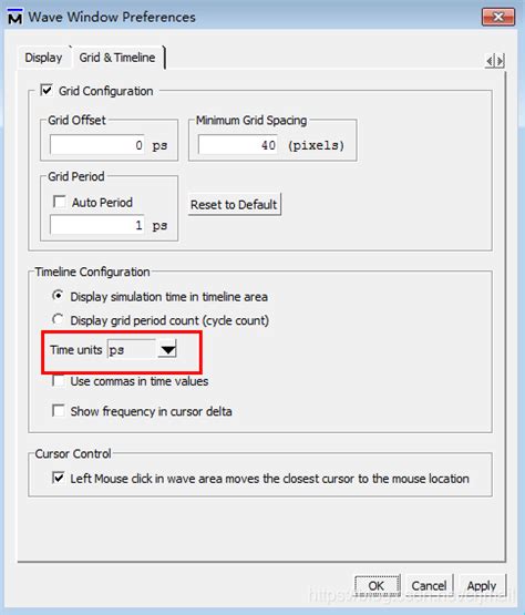 Modelsim 修改测量时间显示的单位 Modelsim测量时间工具 Csdn博客
