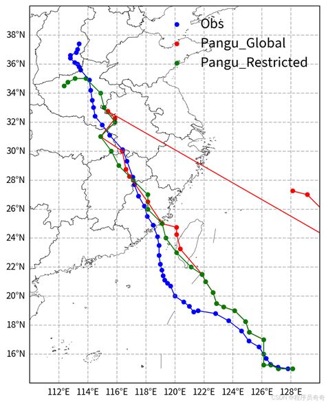 基于轨迹可视化的台风路径生成预测 详细分享台风轨迹预测 Csdn博客