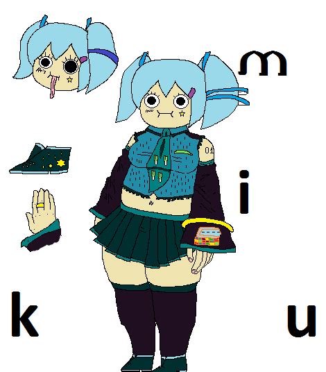 Fat Ugly Miku Hatsune By Michmichikaitomas On Deviantart