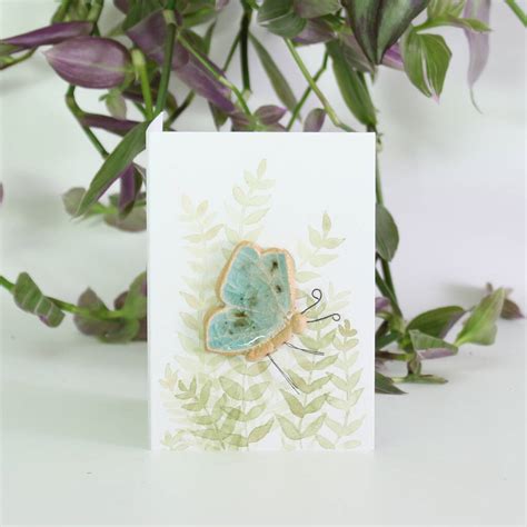 Barney Butterfly Plant Hugger Decoration T Card Letterbox T