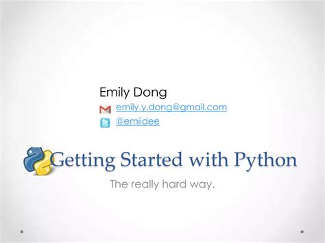 Getting Started With Python Pptx