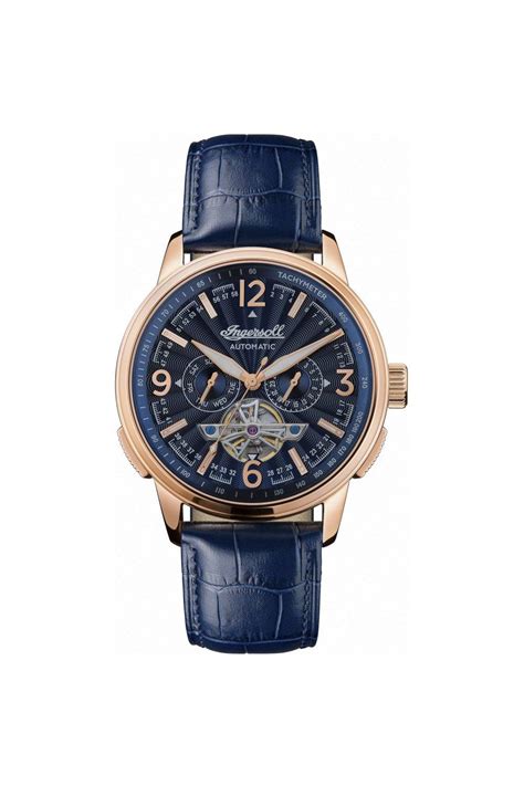 Watches The Regent Stainless Steel Classic Analogue Automatic Watch I B Ingersoll