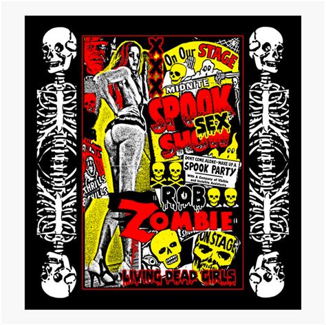Spooky Sex Bandana Rob Zombie Spook Sex HD Png Download Transparent Png Image PNGitem